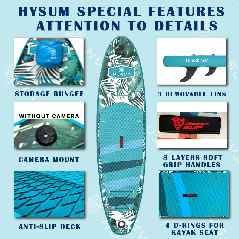 Hysum Customize Logo Oem Inflatable Sup Paddles Surfboard From China ...