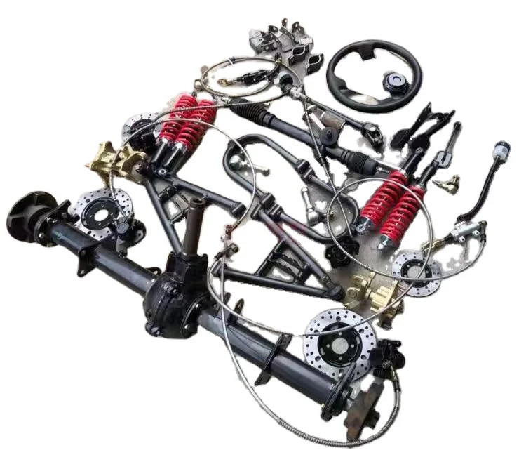 Go Kart Karting Atv Utv Steering Gear Rack Tie Rod Steering Wheel Disc ...