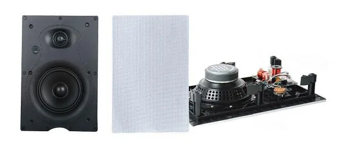 Home Theater Thin Edge Frameless Rectangle 2-way Ceiling In-wall ...