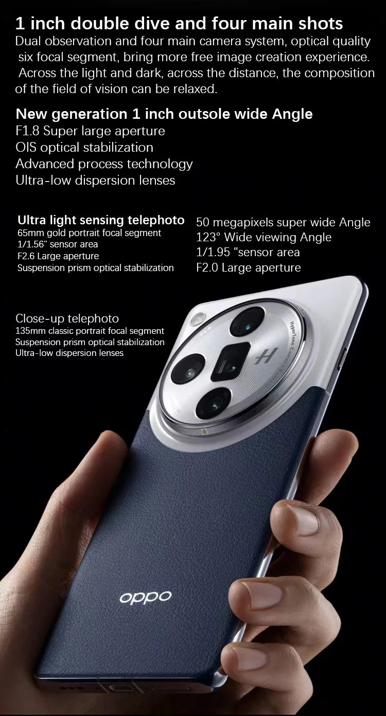 Oppo Find X7 Ultra Flagship New Smart Photo Super Flash Digital Ai ...