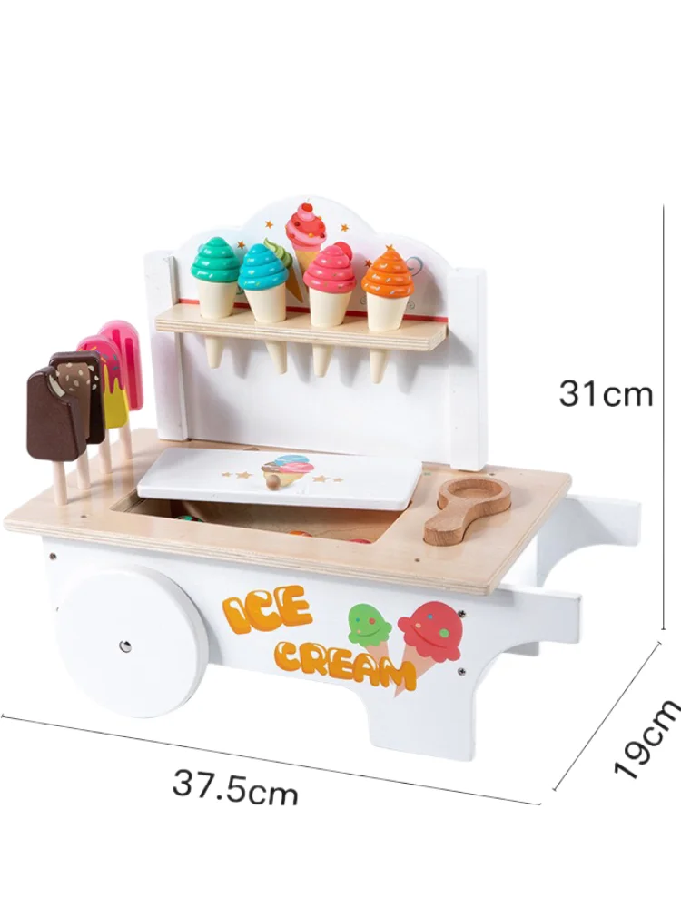 Early Education Play House With Interactive Ice Cream Toy Car ...