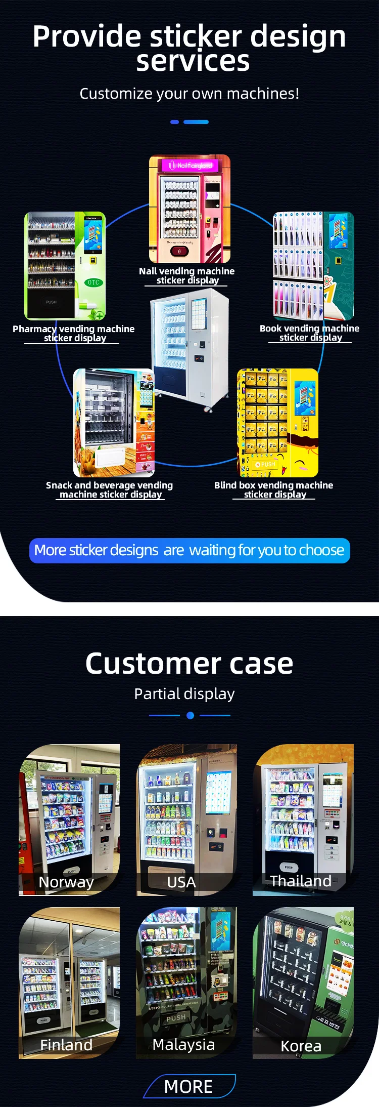 Refrigerated Drink Vending Machines Combo Snack Vending Machine For ...