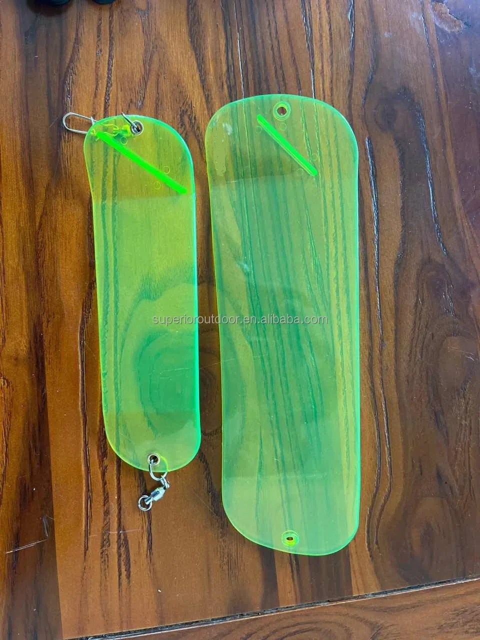SUPERIORFISHING Fishing Flasher 8inch 11inch Diving Dodgers Dodger ...