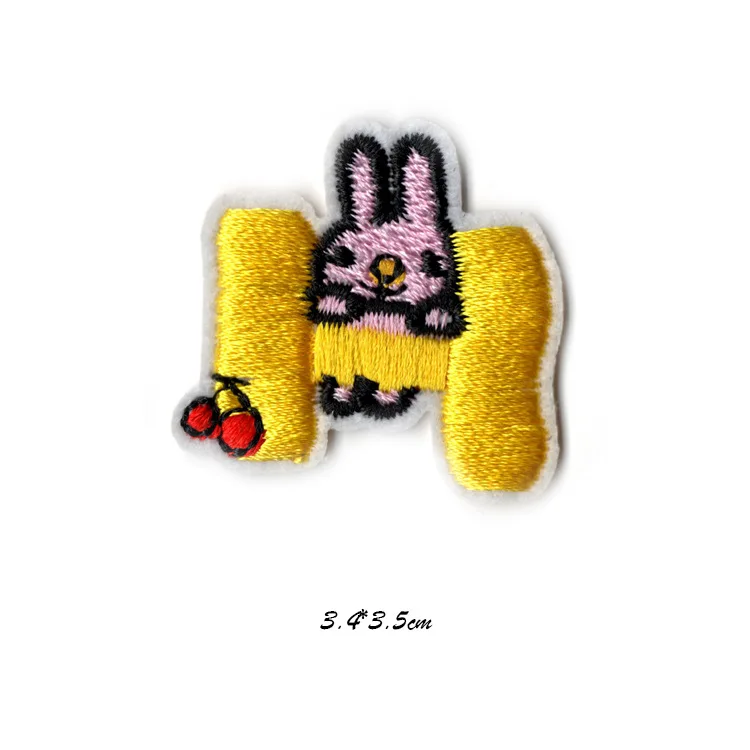 DIY 26 Letters English Alphabet Cartoon Embroidered Patch for T-Shirt ... DIY 26 Letters English Alphabet Cartoon Embroidered Patch for T-Shirt ...