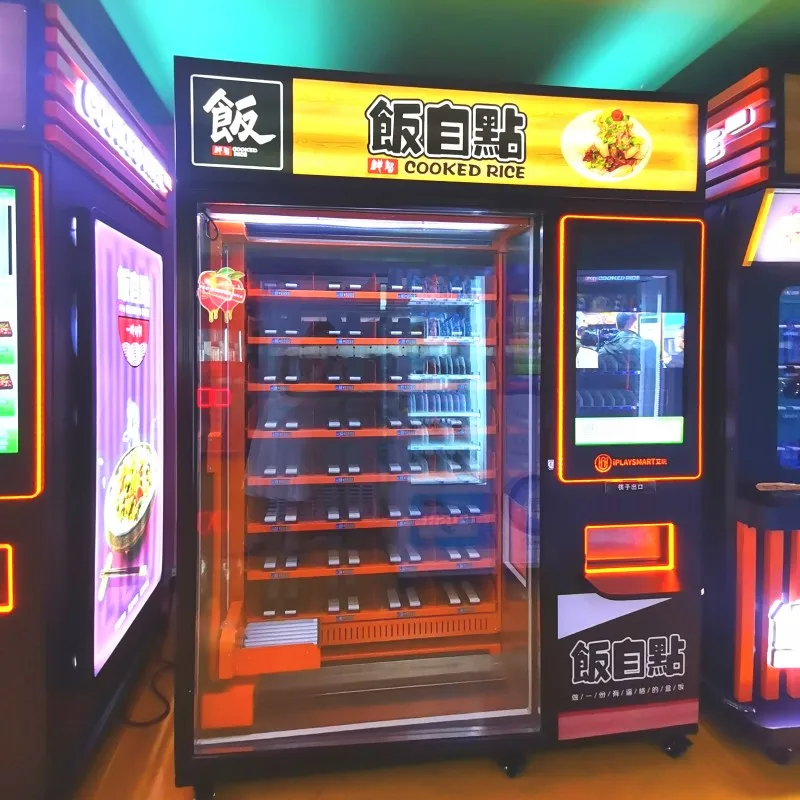 Customize Instant Food Rice Vending Machine Noddle Vending Machine ...