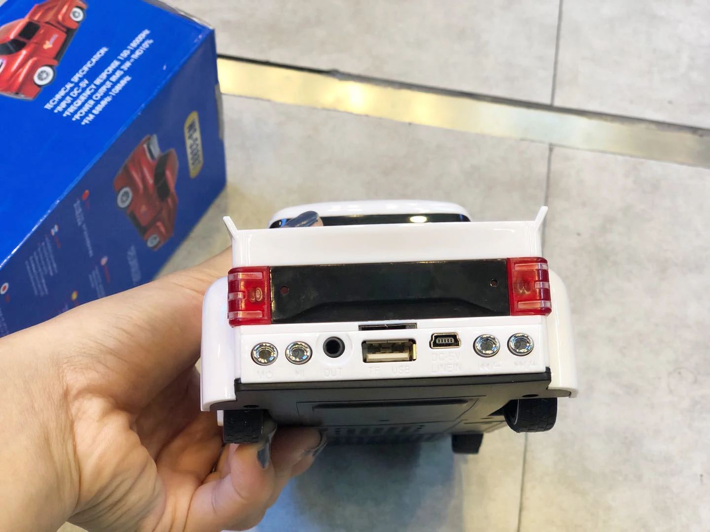 UPGRADED WS-538 Wireless Desktop Party BT Portable Sound Box