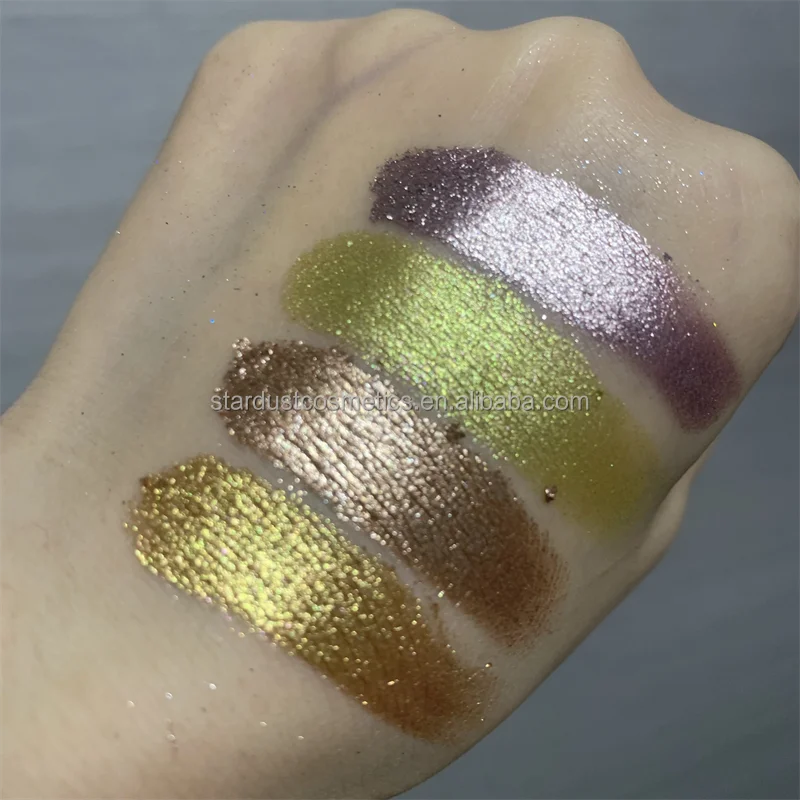 26 High Pigment Formula Foiled Creamy Eyeshadow Easy Blending Pressed ...