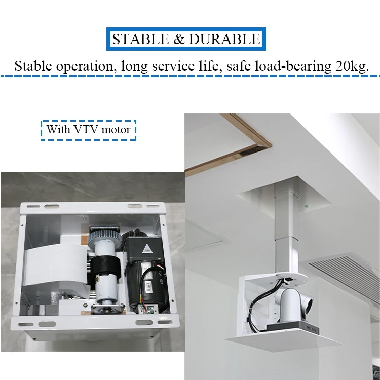 Camera Ceiling Mount Lift Hidden Projector Lift Motorized Ceiling Mount ...