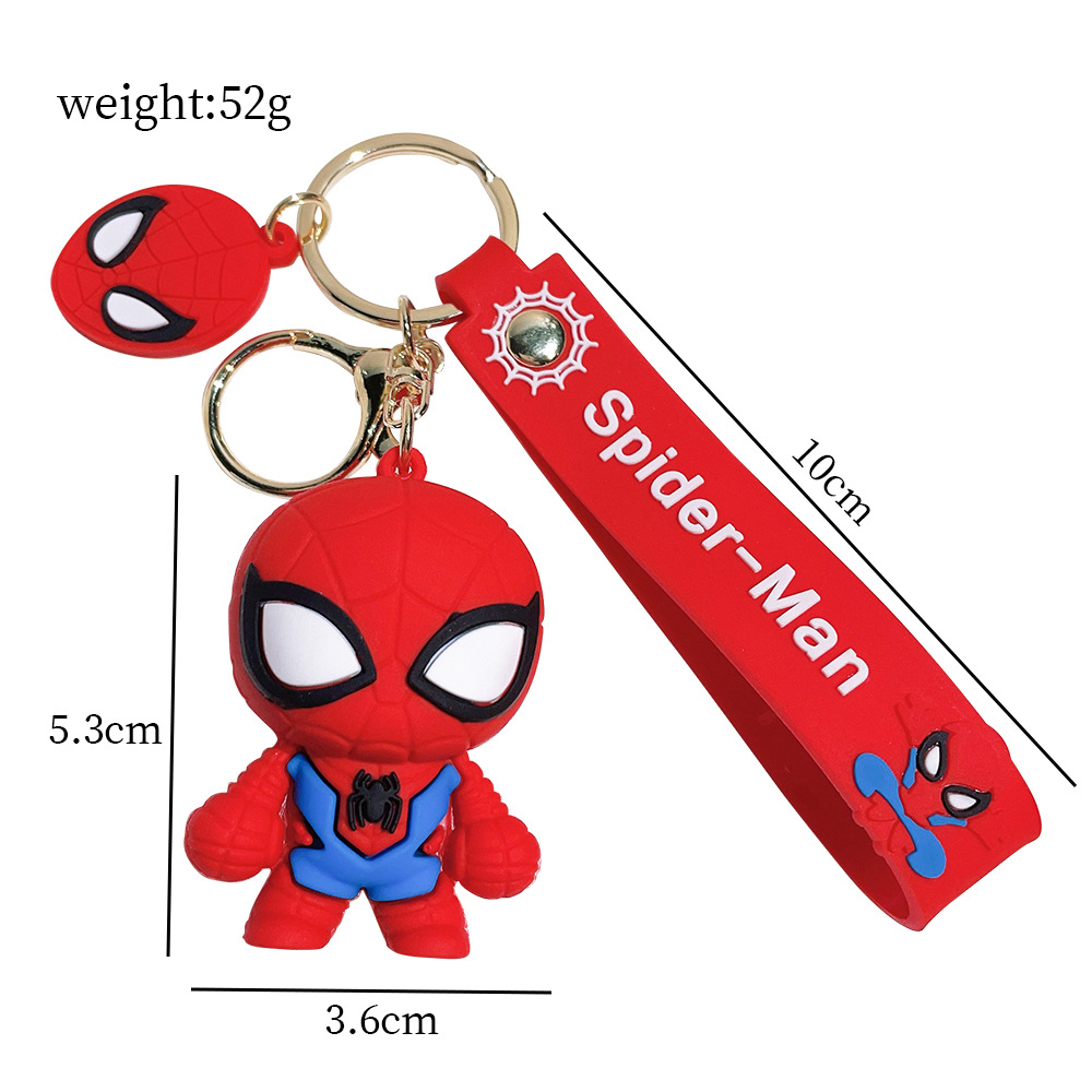 Alibaba.com: Marvel Avengers Hero Keychain, 3D Cartoon Spiderman Design ...
