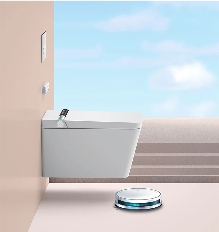 Smart Toilet with Self Clean - Heated Seat & Remote Control