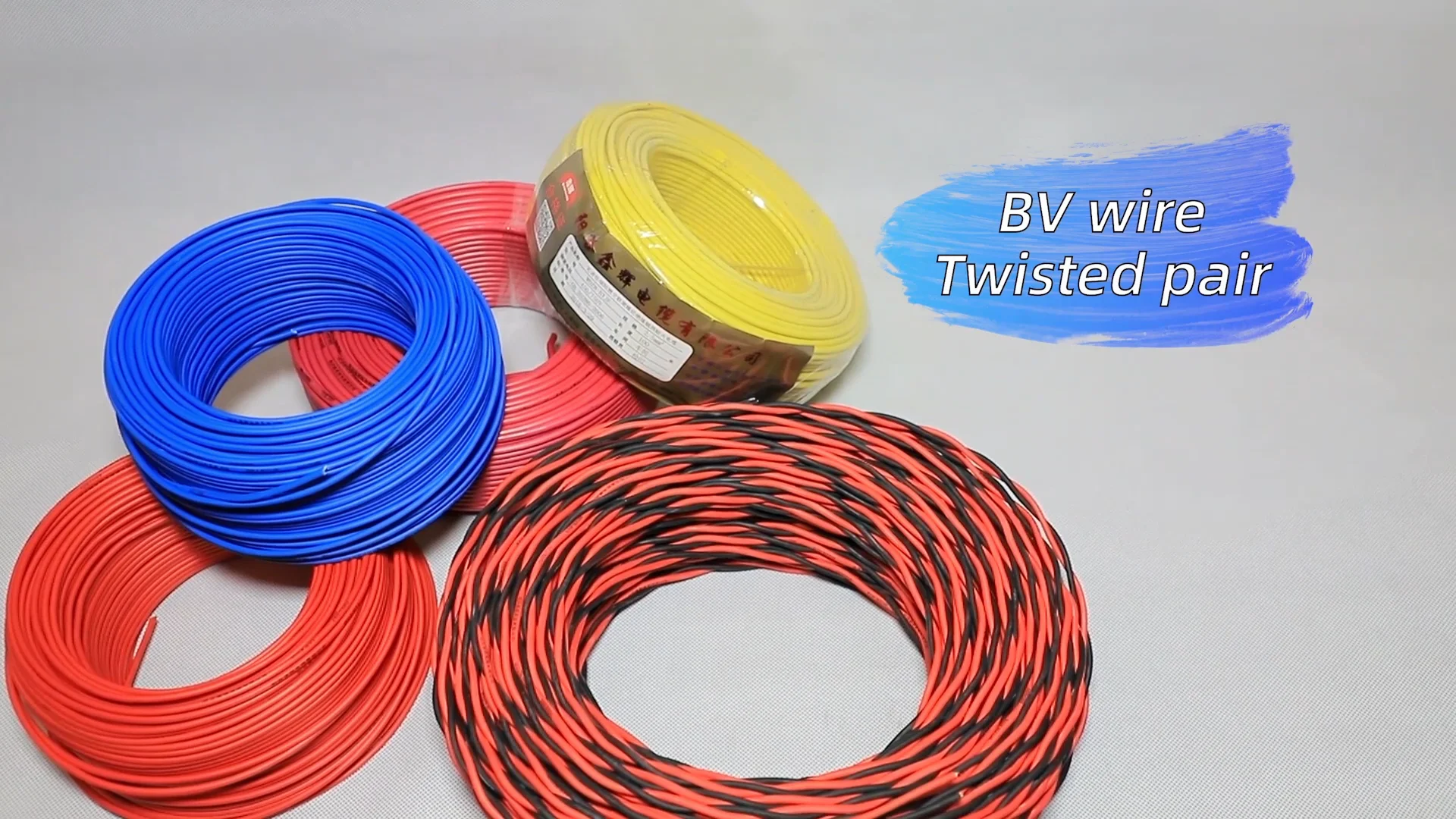 100m 0.3-2.5mm2 Pvc Insulated Flexible Rv Electrical Cable Stranded ...