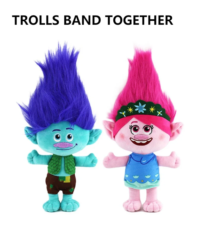 Jm Stuffed Cartoon Anime Magic Hair Elf Peluche Doll Colorful Kids ...