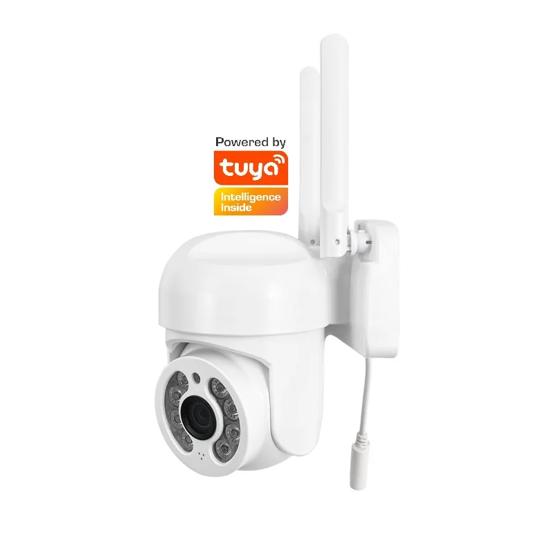 Waterproof Tuya 3.6mm 5mp 128gb Wifi Two Way Audio Camera Remote View ...