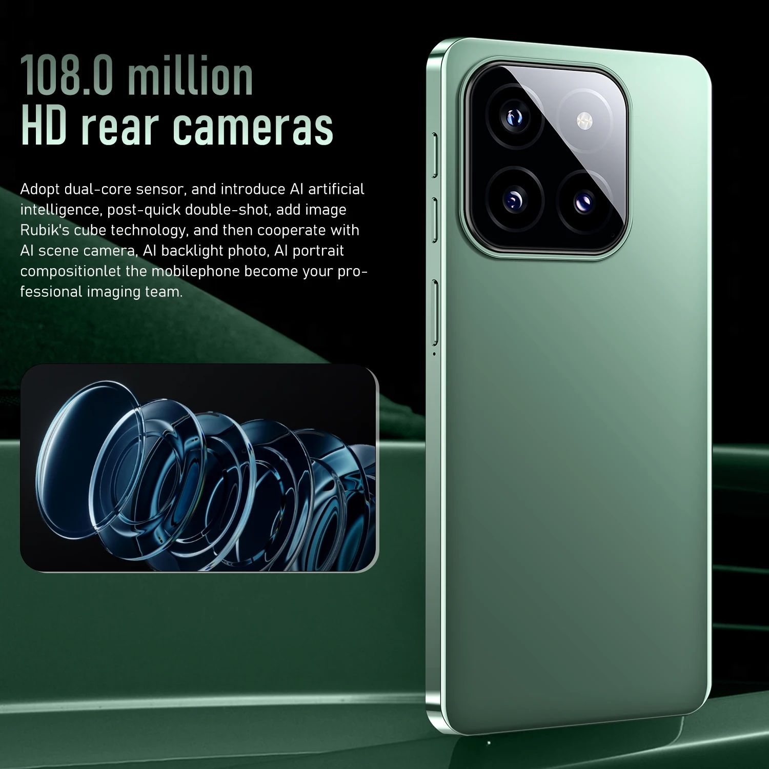 Factory Price 2024 New M14 Pro Smart Phone 16gb+1tb Huge Memory ...