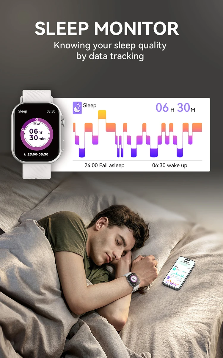 BWOO Smart Watch 2024 - Versatile and Durable for Women