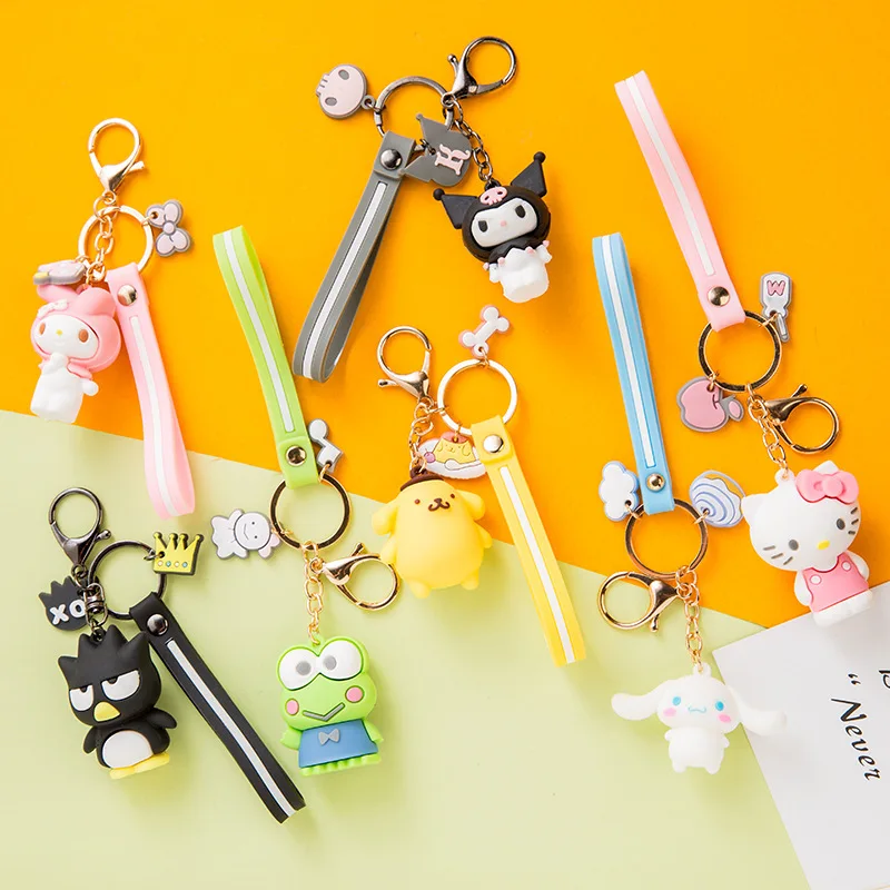 Botu Custom Gifts The Powerpuff Girls Keychain Kawaii Anime Cute ...