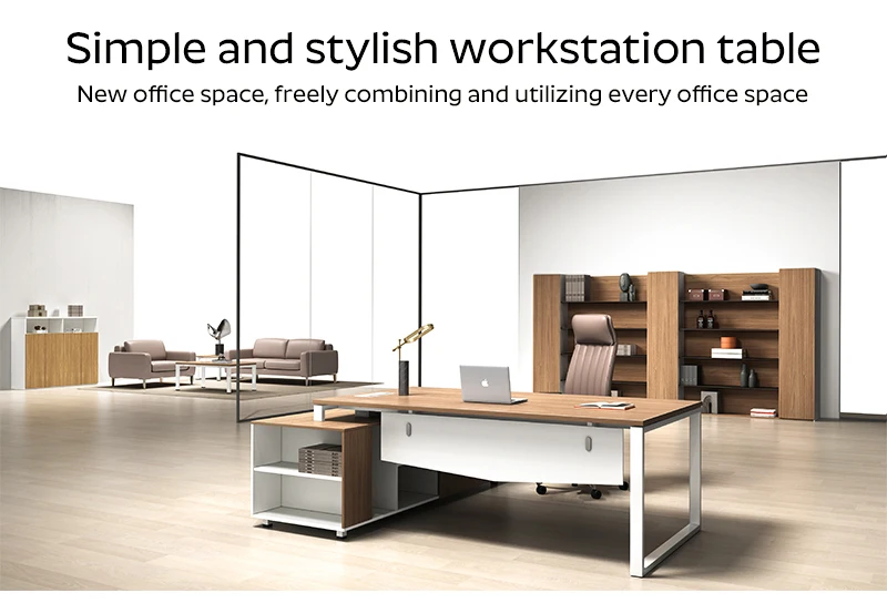 Personalized Wholesale Price Large Modern Workstation Furniture Desk ...