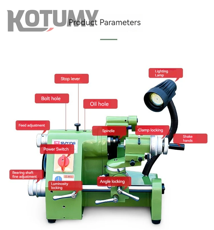 Multifunctional Universal Cutter Grinder - High-Accuracy Tool