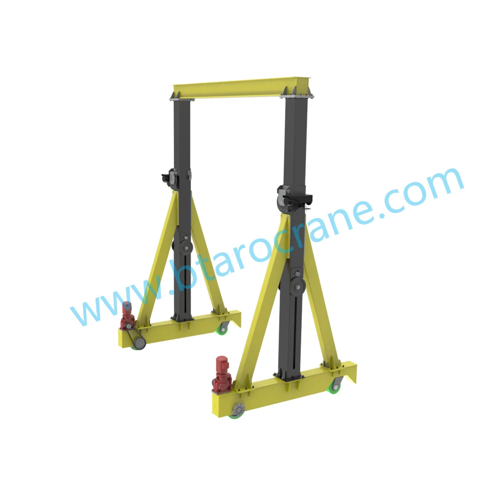 2 Ton Single Girder Gantry Crane - Portable Lifting Power