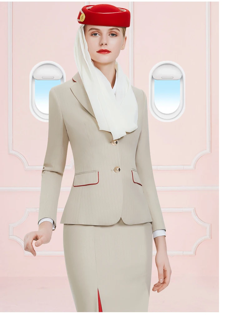 Nalu Good Quality Air Hostess Uniform Other Uniform Hotesse Airline ...