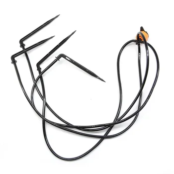 4 Ways Split Irrigation Straight Pc Drip Stakes Bend Arrow Dripper For ...