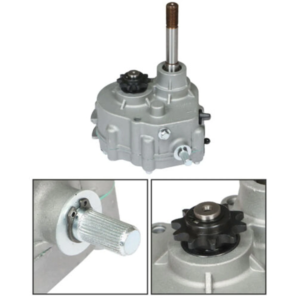Universal Go Kart Forward Reverse Gear Box - Manual Transmission for 3/ ...