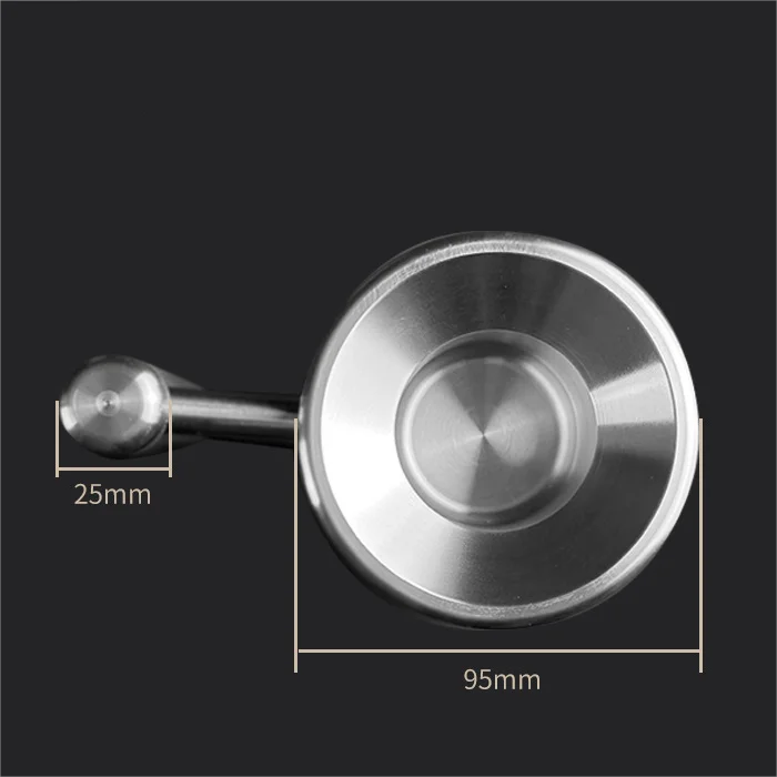 Home Gym Power Lifting 8kg Dumbbell 304 Food Grade Stainless Steel ...