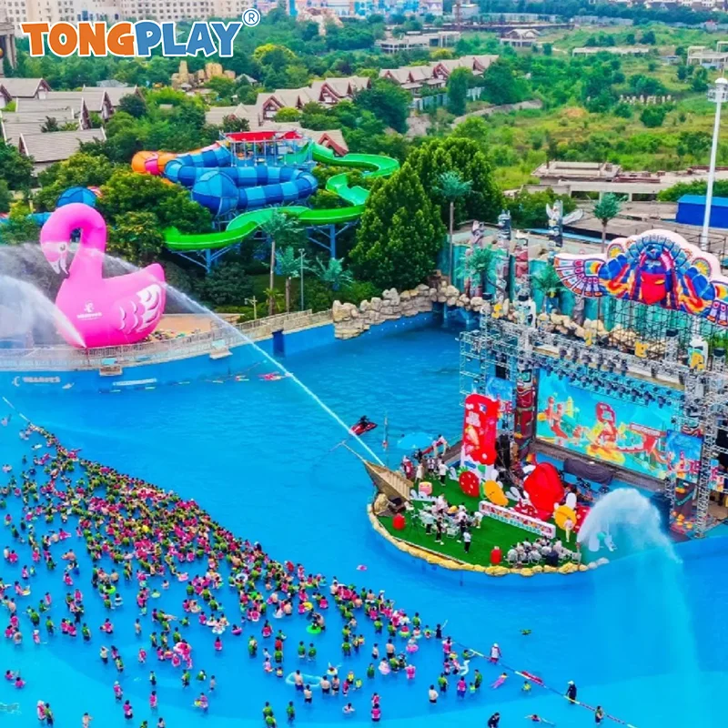 Carnival Water Park Tsunami Swimming Pool Wave Machine Vacuum Pump Surf ...