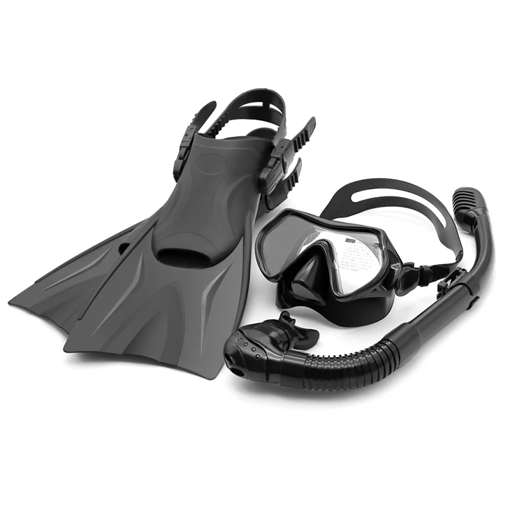 Kids' Complete Snorkeling Set With Underwater Breathing Tube Swimming ...