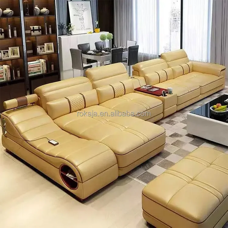 Sectional Music Sofa - Modern Design & Functional Comfort