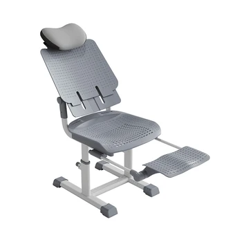 Classroom Study Table And Chair Desk Set With Footrest For Lunch Break ...