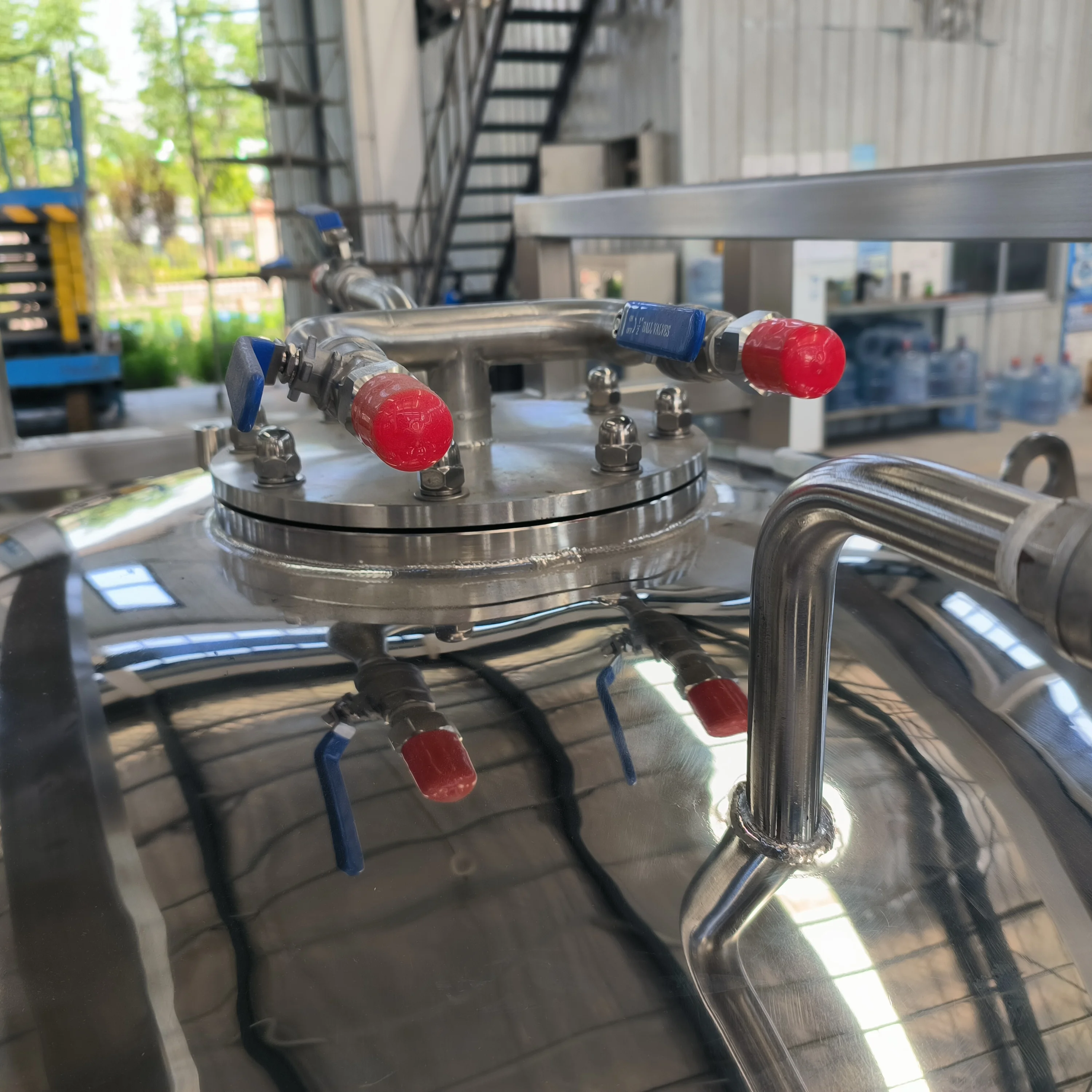 1000L Liquid Nitrogen Electrolyte Vessel Chemical Machinery Storage ...