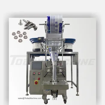 Automatic Plastic Bag Sachet Bolt Nut Hardware Screw Counting Packing ...