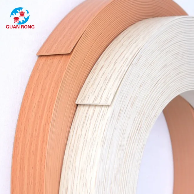 High Quality Factory Wood Grain Strip Tape Mdf Trim Plywood Abs Edge ...