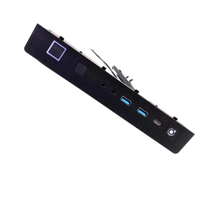 Pc Case Front Panel With Dual Usb 3 0 Type C Led And Audio