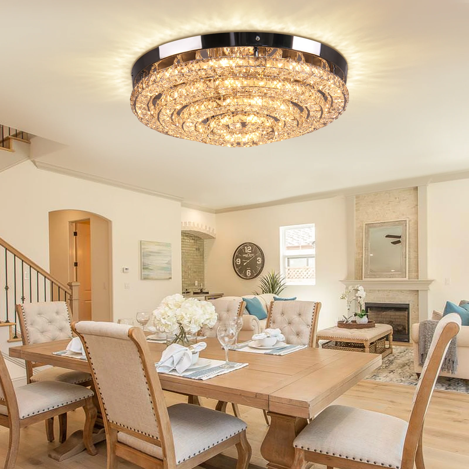 Small Ceiling Mounted Light Fixtures - Modern LED Chandeliers