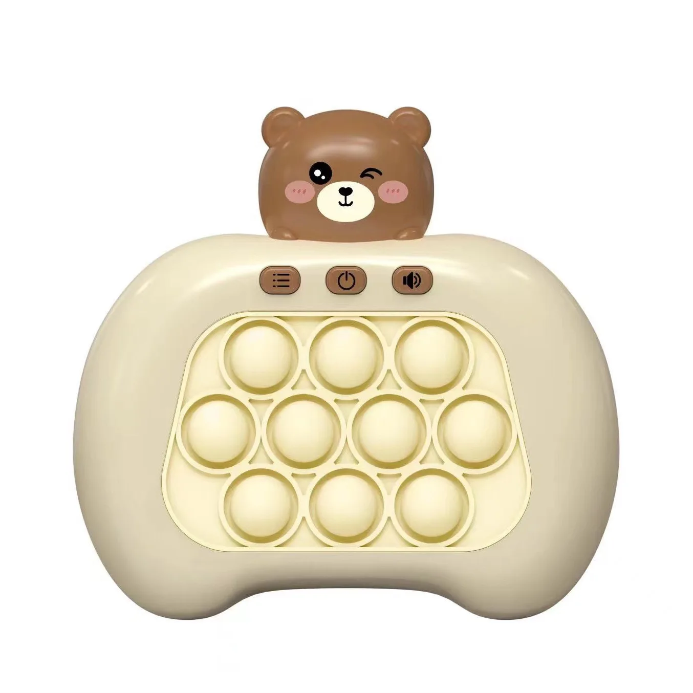 New Quick Pop Light Up Console Game Fast Push It Fidget Toy Quick Push ...