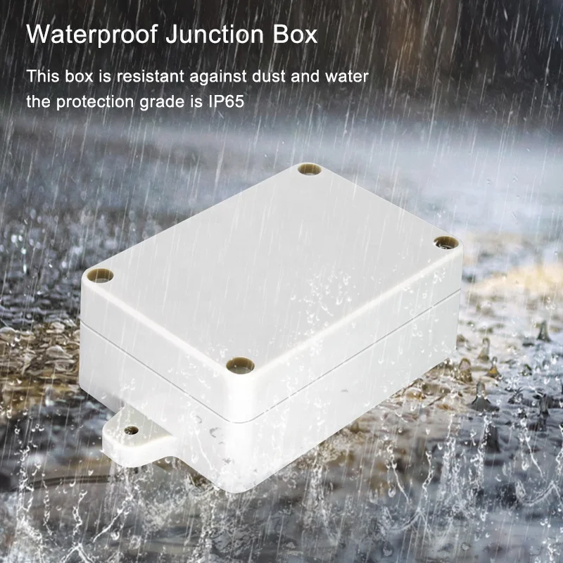 Wall Mounted ABS Plastic Underground Electrical Cable Junction Box Case ...