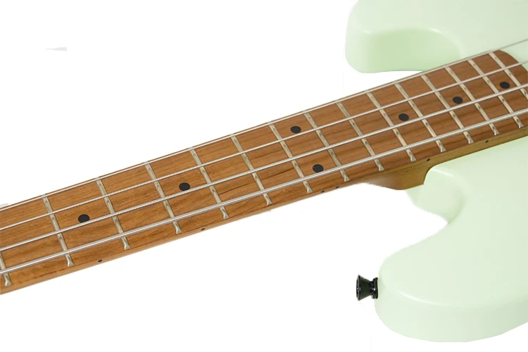 Luxars Electric Bass - Poplar Body with Roasted Maple Fingerboard
