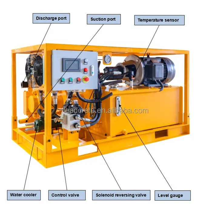 High Pressure Cement Slurry Pump - Leadcrete LGP120/30PI-E