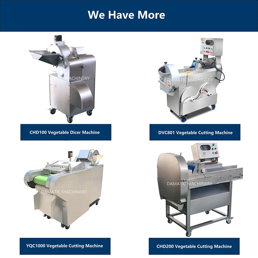 DAMATIC CHD330 Plantain Chips Slicing Machine - Commercial