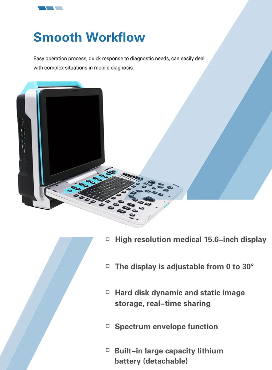 Dawei Portable Medical Ecografo 4D/5D Color Doppler