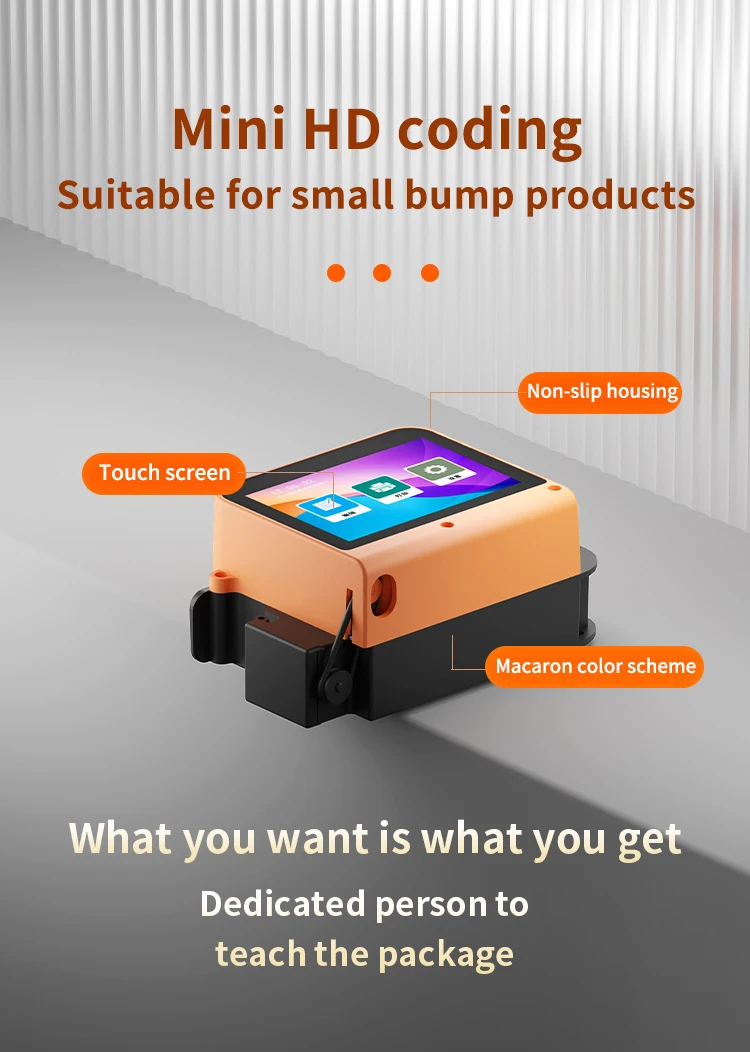 T1 2024 Mini Smart Barcode Expiry Date Coding Machine Handheld Thermal ...