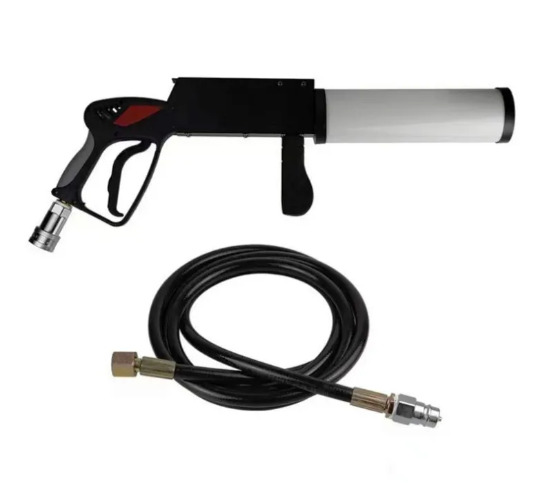 Nightclub Decor Iron Gas Column Gun Stage Fog Machine with Smoke Jet ...