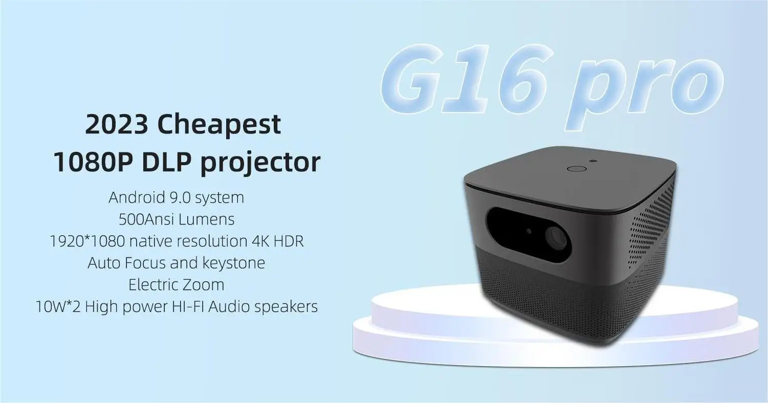 New G20 Interactive DLP 3D 4K Home Cinema 300inch Auto Focus & Auto ...