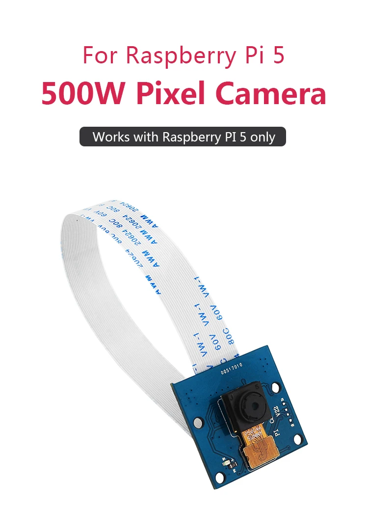 Raspberry Pi 5 camera 500W Pixel OV5647 1080P 5MP Camera For Raspberry ...