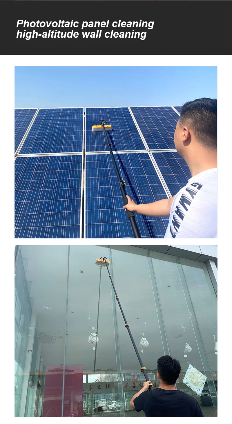 Pv Panels Cleaning Roller Brush Solar Panel Cleaning Brush 1 Years ...