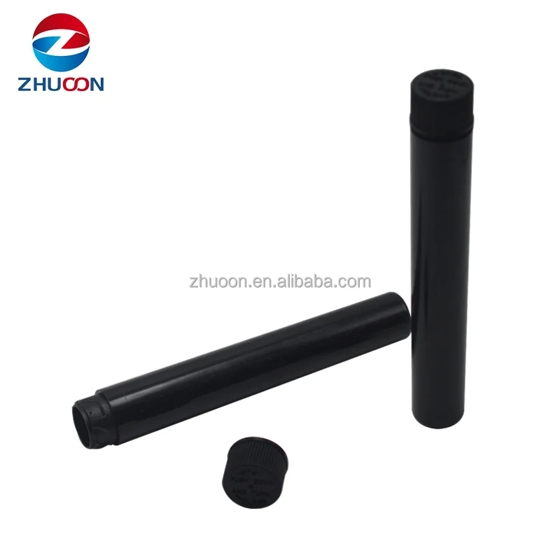 Plastic Pop Top Container Tube with Push Down and Turn Lid Plastic ...