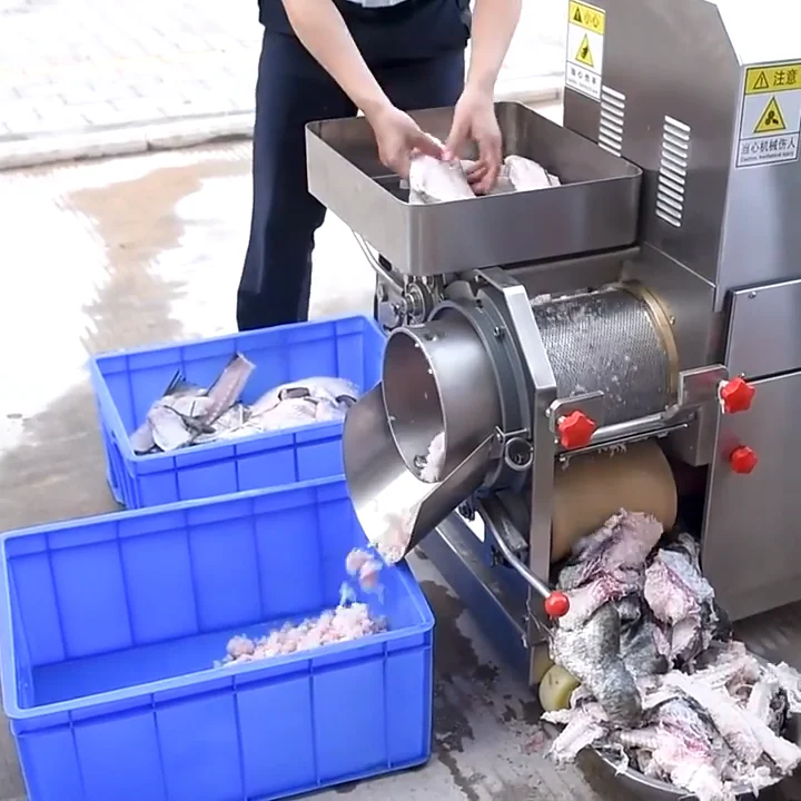 Electric Small Fish Deboning Machine/high Efficiency 180kg/h Ell Fish ...