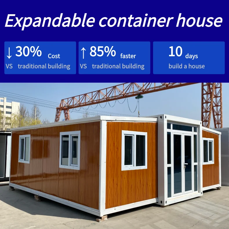 Hot Sale Prefab Expandable Portable Container Tiny House Structure ...